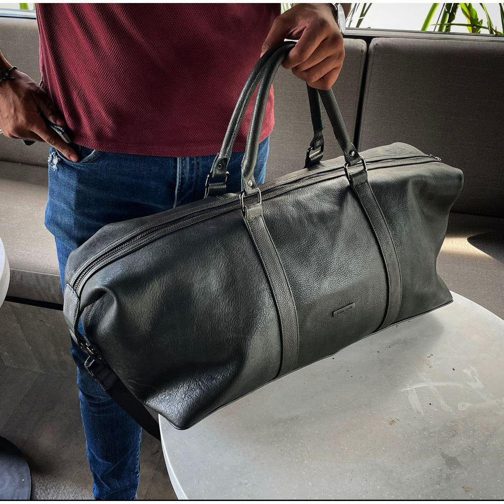 Travel Bag b003 Green – JA LEATHER